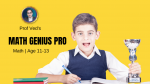 Math Genius Pro Program by Prof Ved for Grades 6, 7 & 8 - Prof Ved
