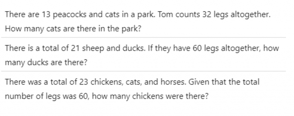 29. Word problems - Making a supposition - day 1 - Prof Ved