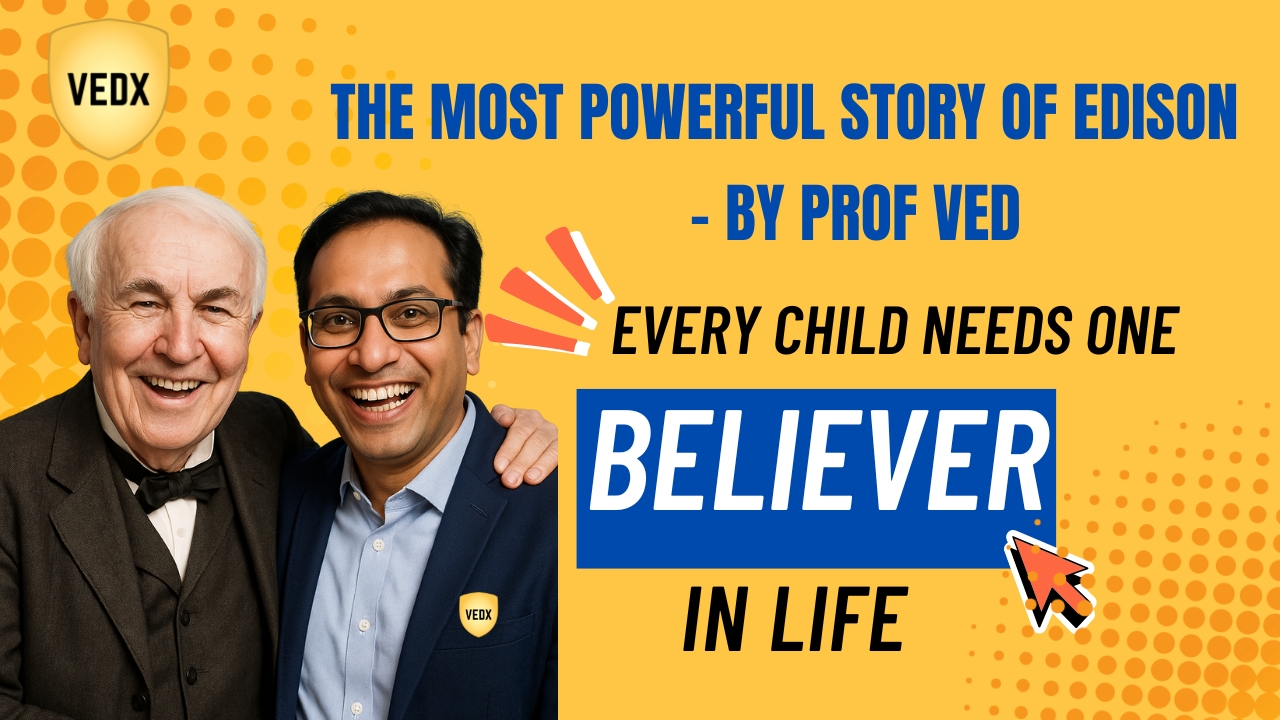 I believe this story of Edison is the most powerful story of all | Prof ...