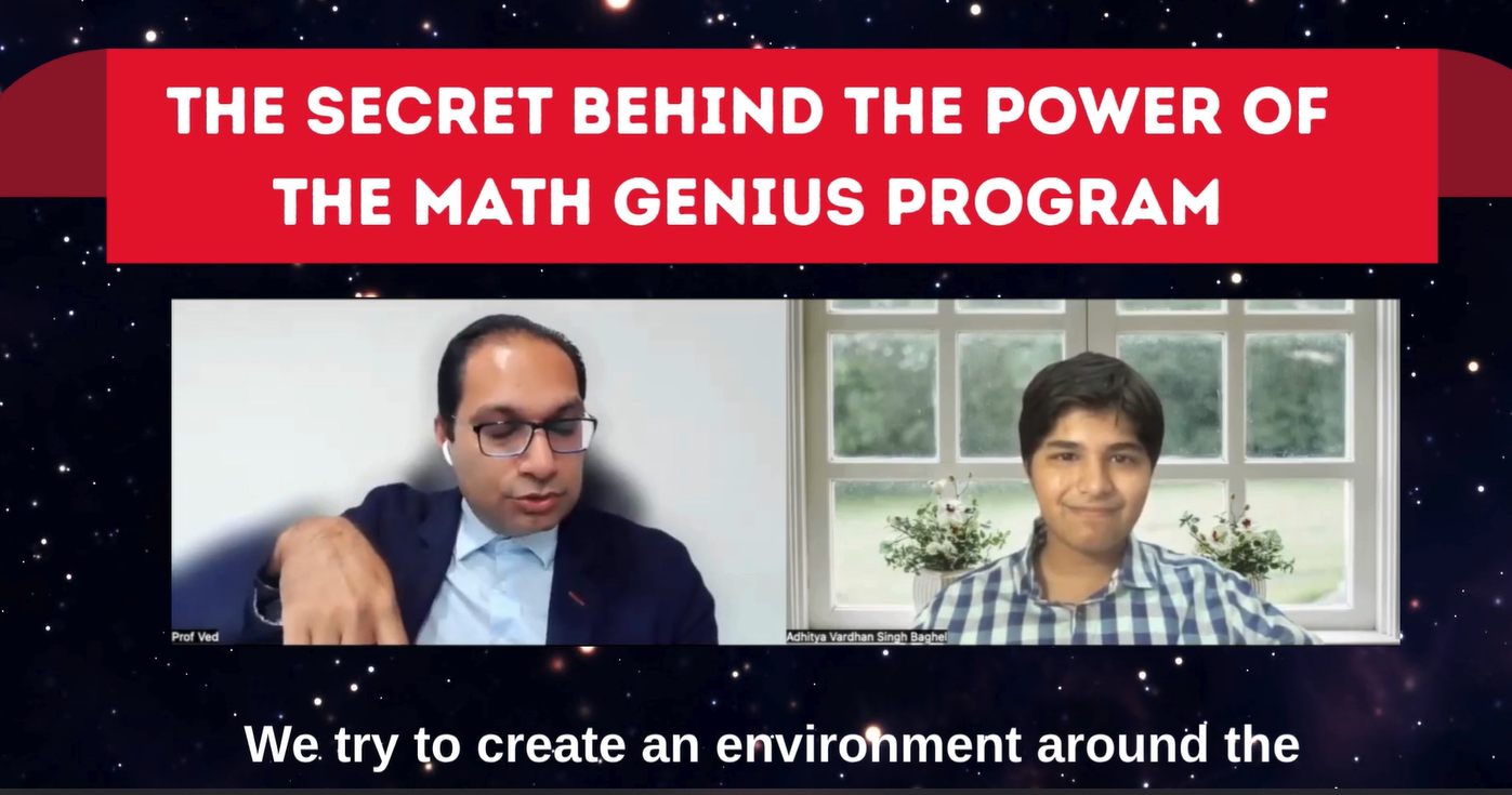 The secret behind the power🌟 of the Math Genius Program🏆 | Prof Ved ...