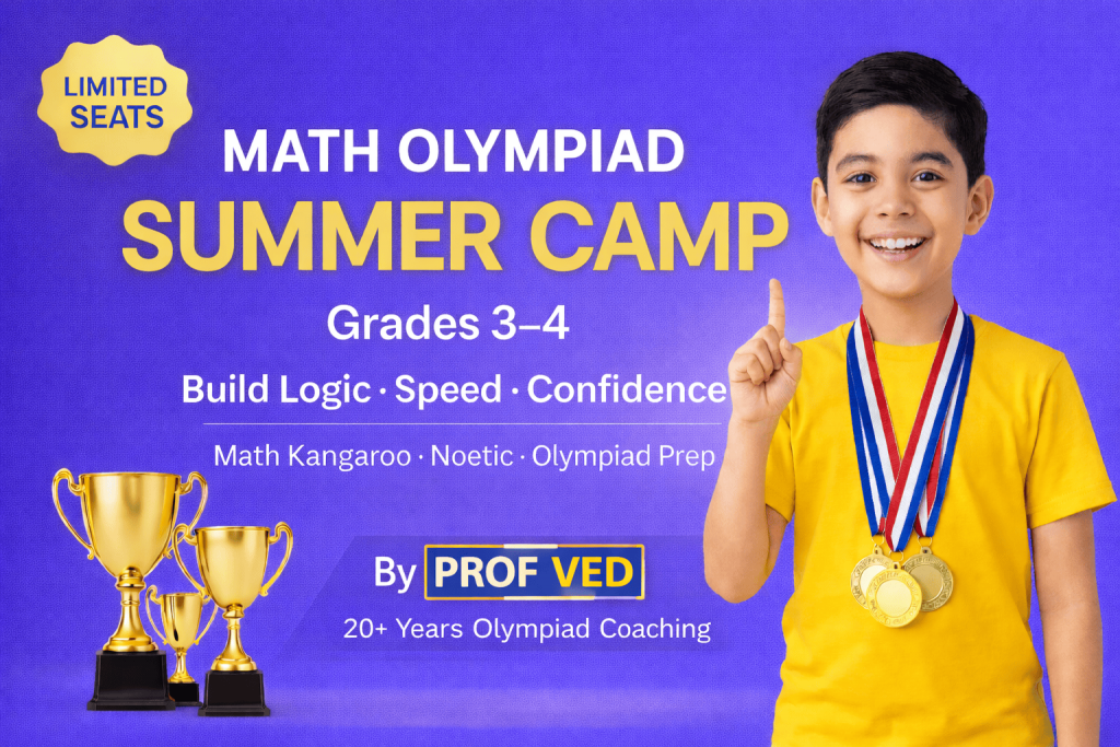Math Olympiad Summer Camp for Grades 3 & 4 | Prof Ved - Prof Ved