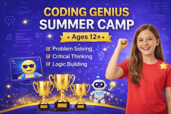 Coding Genius Pro Summer Camp - Prof Ved